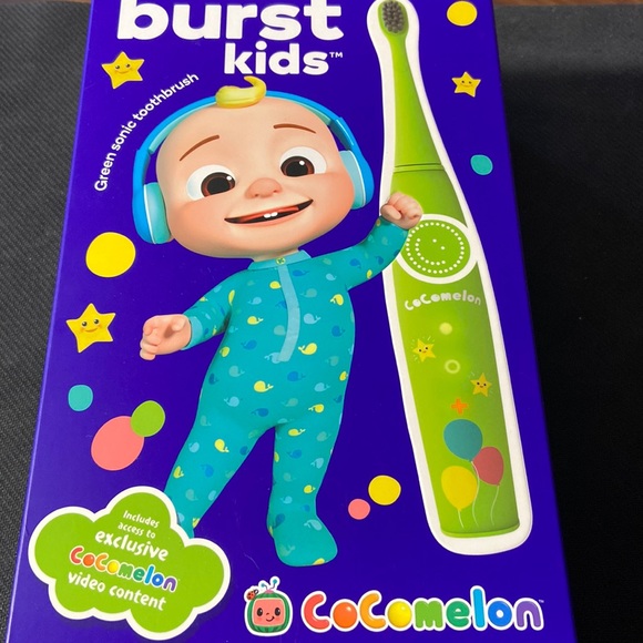burst kids | Other | Burst Kids Green Sonic Electric Toothbrush | Poshmark